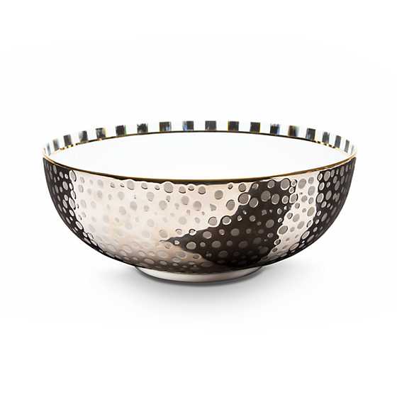 SoHo Serving Bowl - Platinum - Mackenzie-Childs