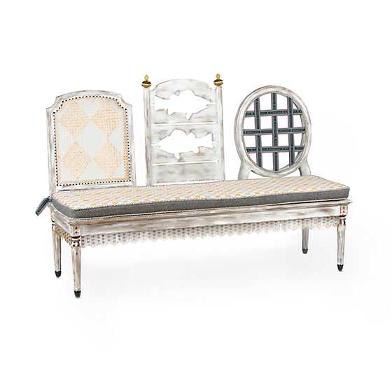 Triplicity Bench - Mackenzie-Childs